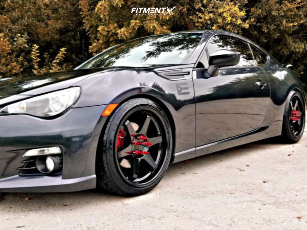 2015 Subaru BRZ Limited with 18x9.5 ESR Sr07 and Federal 225x40 on ...
