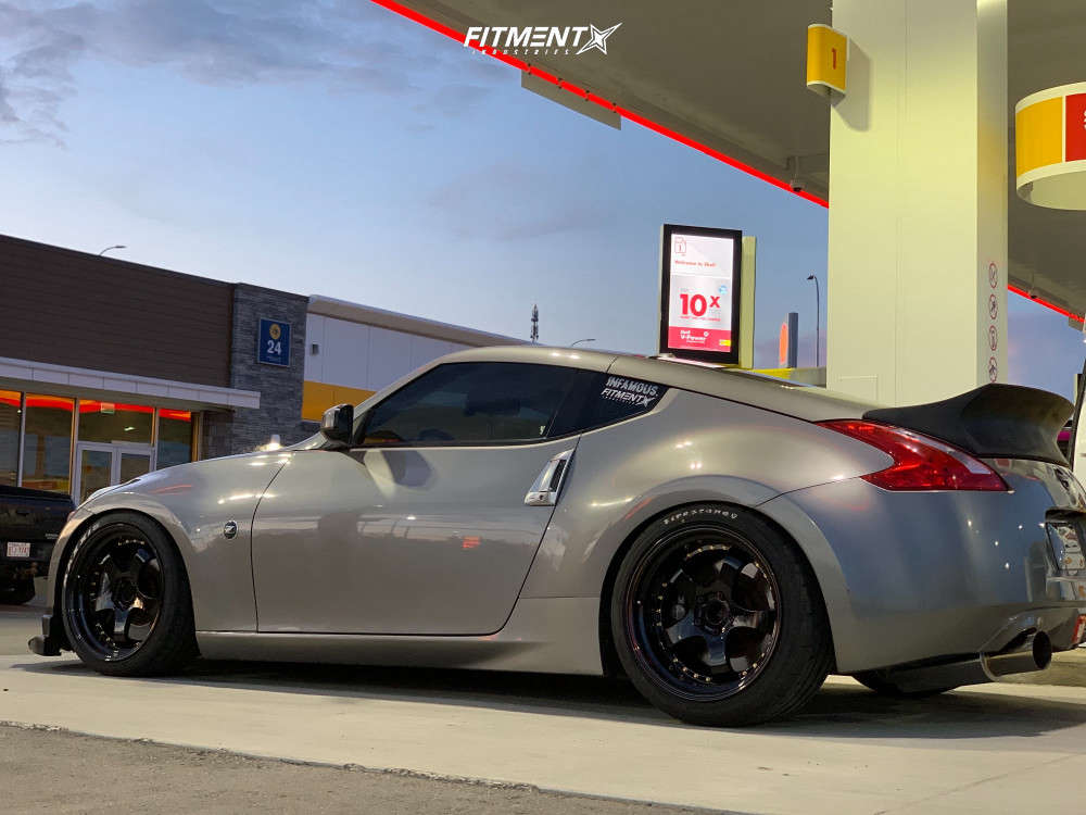 2009 Nissan 370Z Touring with 19x9.5 Aodhan Ah03 and Maxxis 255x35 on ...