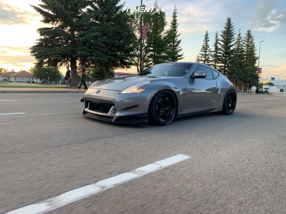 2009 Nissan 370Z Touring with 19x9.5 Aodhan Ah03 and Maxxis 255x35 on Coilovers | 746399 ...