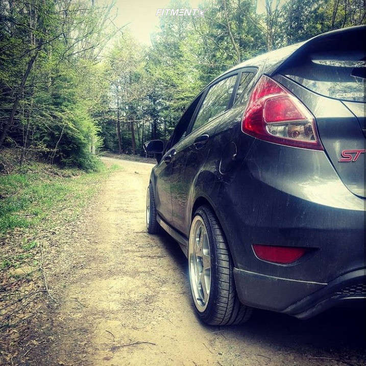 2018 Ford Fiesta ST with 17x9 American Muscle SC Style and Bridgestone ...