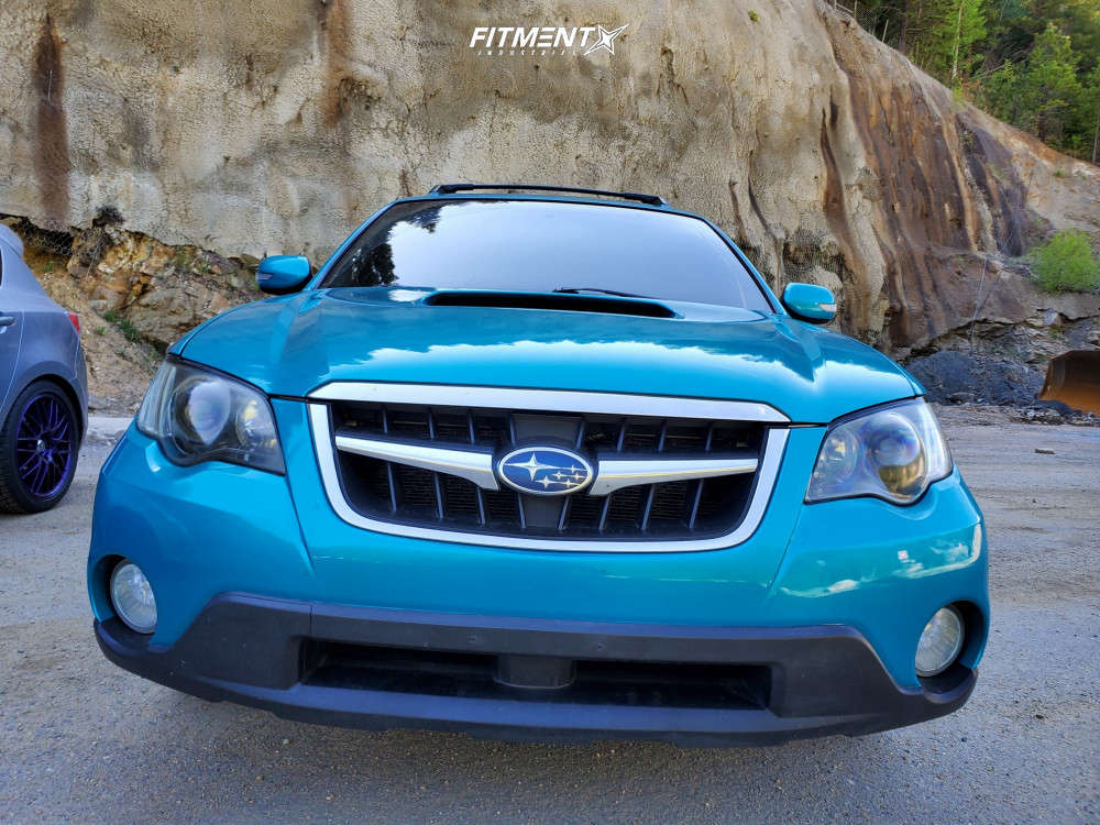 2008 Subaru Outback 2.5 XT with 18x9.5 Rotiform Nue and Nankang 215x35 ...