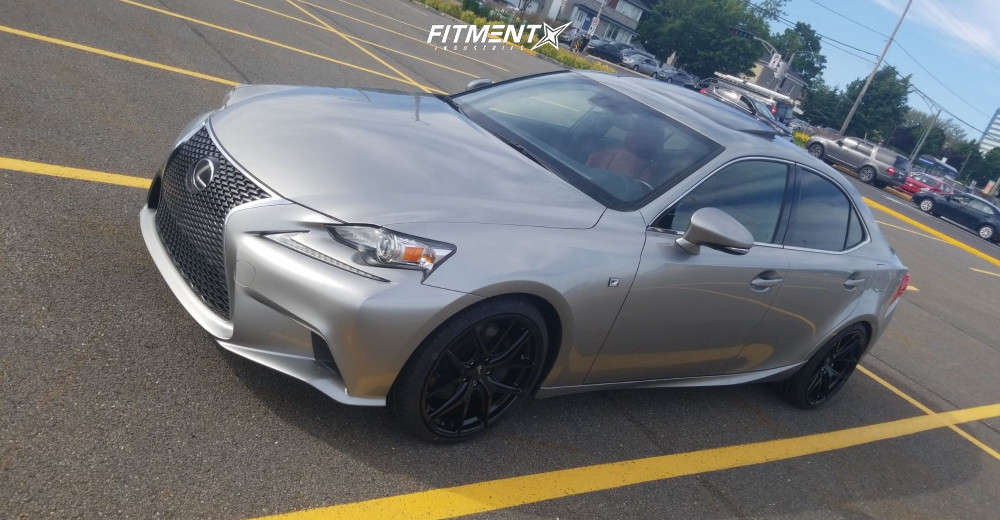 2016 Lexus IS300 F Sport with 19x8.5 Fast Wheels Fc04 and Toyo Tires ...