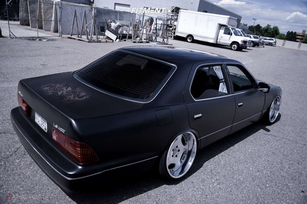 1996 Lexus LS400 Base with 19x11 Wald Duchatelet II Unstamped and ...