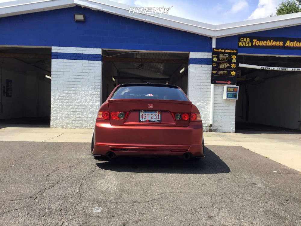 2006 Acura TSX Base with 18x9.5 Aodhan DS06 and Achilles 215x35 on ...