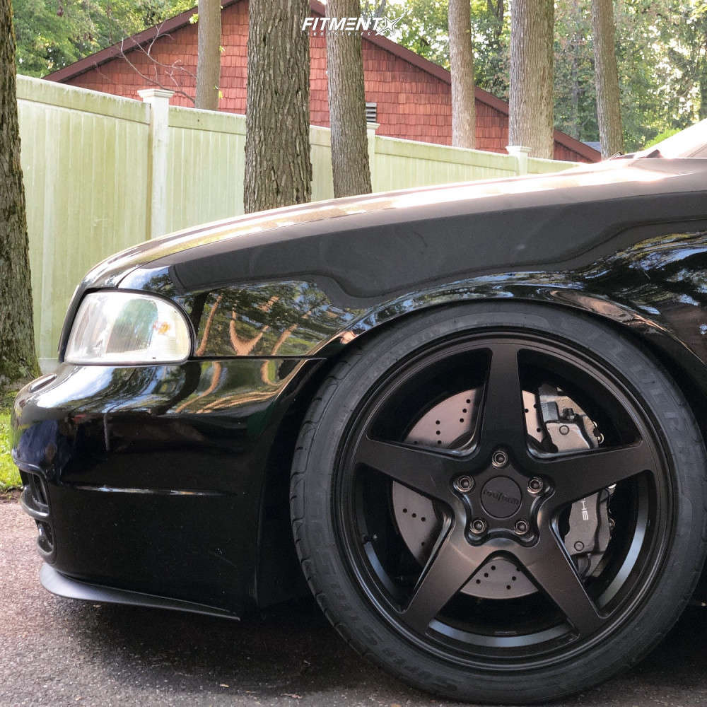 2002 Audi S4 Base with 18x8.5 Rotiform Wgr and Federal 225x40 on ...