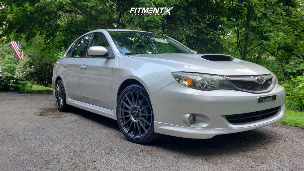 2009 Subaru WRX WRX with 18x8 Konig Rennform and Firestone 225x40 on ...