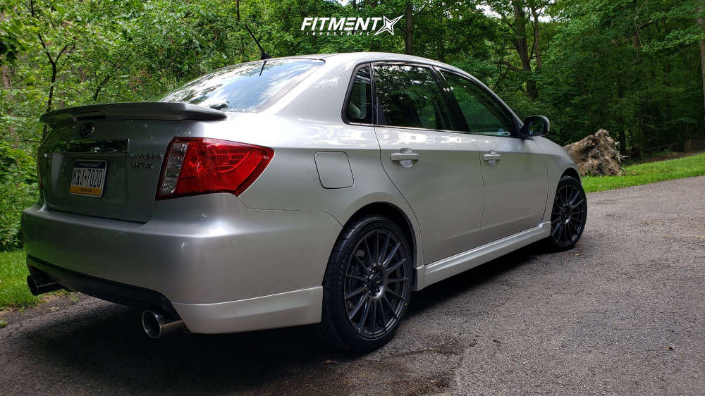 2009 Subaru WRX WRX with 18x8 Konig Rennform and Firestone 225x40 on ...