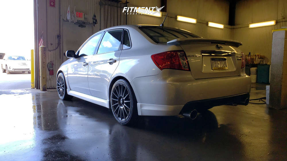 2009 Subaru WRX WRX with 18x8 Konig Rennform and Firestone 225x40 on ...