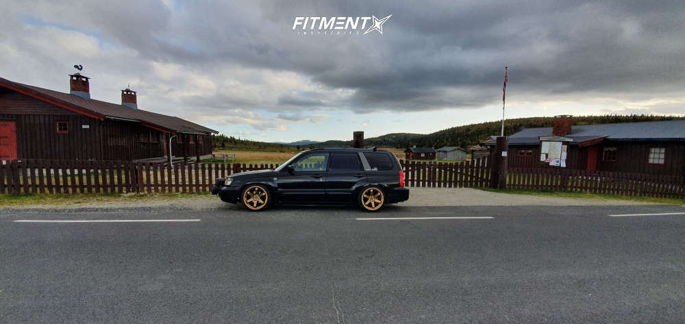 2004 Subaru Forester X with 18x9.5 Rota Grid and Toyo Tires 215x40 on ...