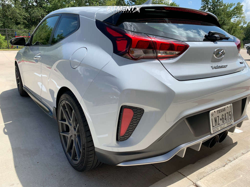 2019 Hyundai Veloster Turbo R-Spec with 18x8 TSW Geneva and Michelin ...