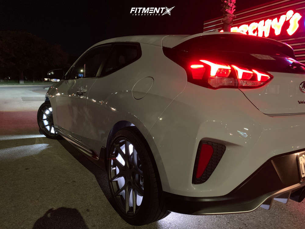2019 Hyundai Veloster Turbo R-Spec with 18x8 TSW Geneva and Michelin ...