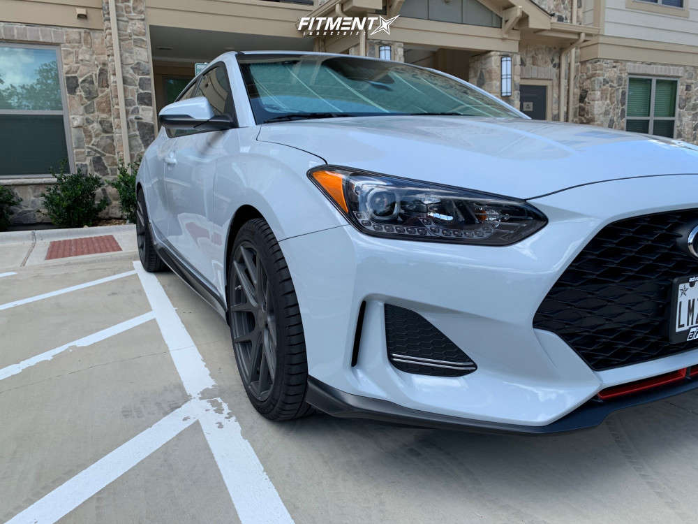 2019 Hyundai Veloster Turbo R-Spec with 18x8 TSW Geneva and Michelin ...