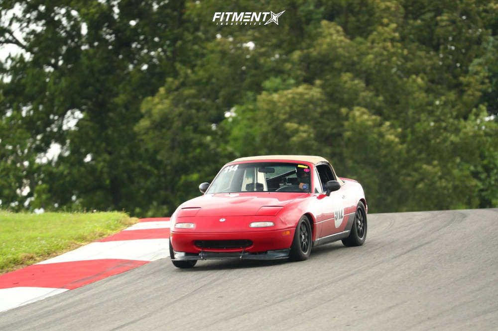 1997 Mazda Miata Base with 15x6.5 Konig Helium and Continental 205x50 ...