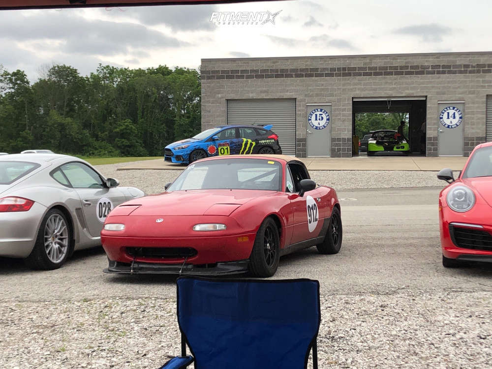 1997 Mazda Miata Base with 15x6.5 Konig Helium and Continental 205x50 ...