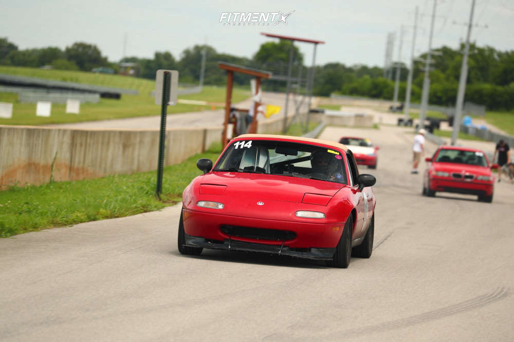 1997 Mazda Miata Base with 15x6.5 Konig Helium and Continental 205x50 ...
