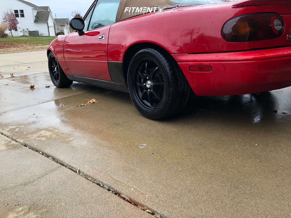 1997 Mazda Miata Base with 15x6.5 Konig Helium and Continental 205x50 ...