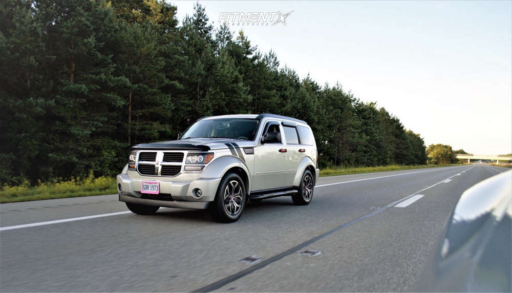 2009 Dodge Nitro SLT with 17x7.5 Enkei Cuv and Michelin 245x75 on ...