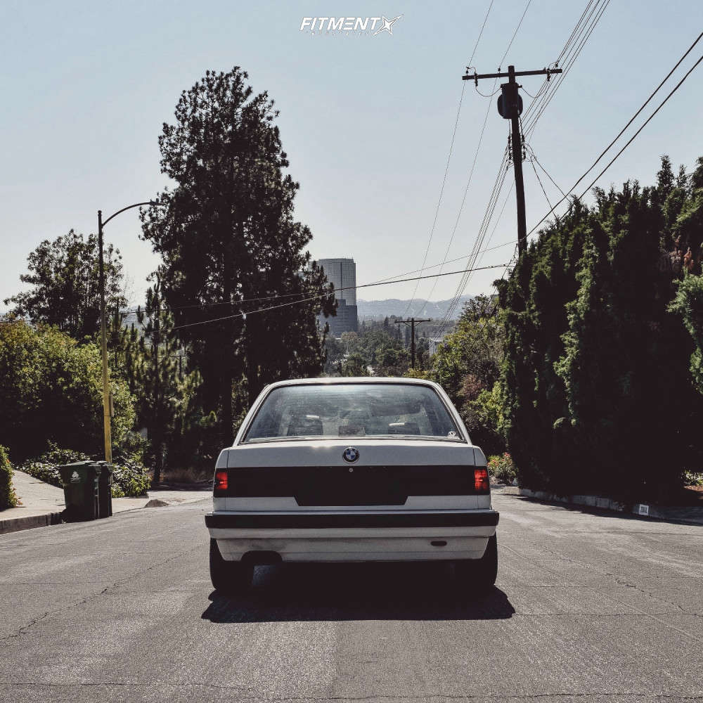 1987 BMW 325e Base with 16x8 XXR 536 and Nexen 205x40 on Coilovers | 749855 | Fitment Industries