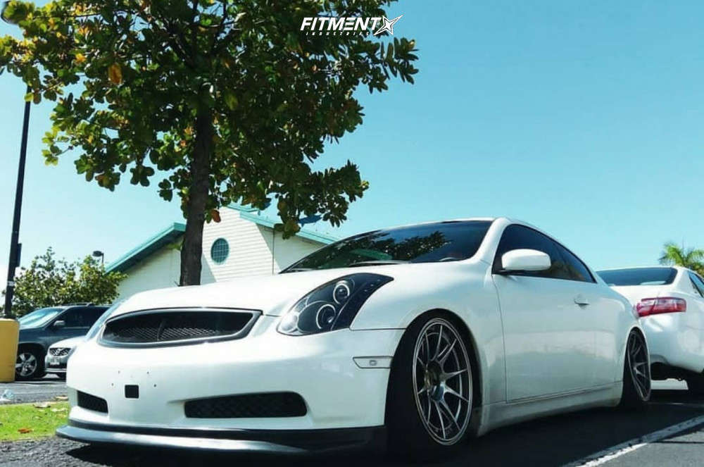 2003 INFINITI G35 Base with 18x9 Ambit Re18 and Nexen 225x45 on ...