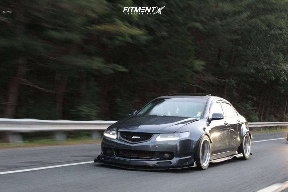 2007 Acura TSX Base with 17x9.5 Volk Te37v and Nitto 275x40 on ...