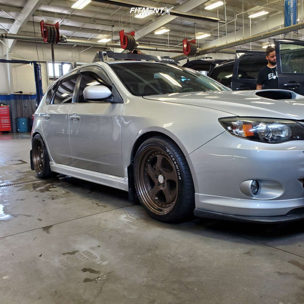 2010 Subaru WRX Base with 18x8.5 ESR Sr02 and Linglong 225x45 on ...
