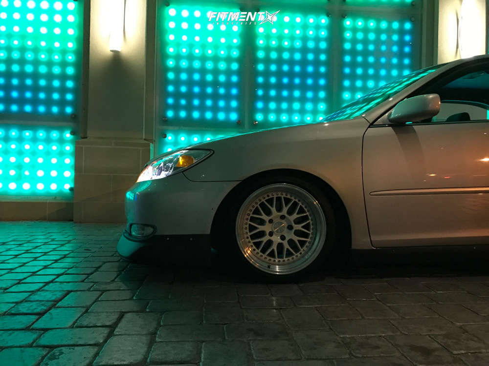 2004 Toyota Camry LE with 17x8.5 ESR Sr01 and Nitto 215x40 on Coilovers ...