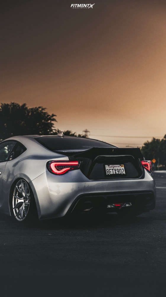 2016 Scion FR-S Base with 18x9 ESR Rf2 and Barum 225x40 on Air ...