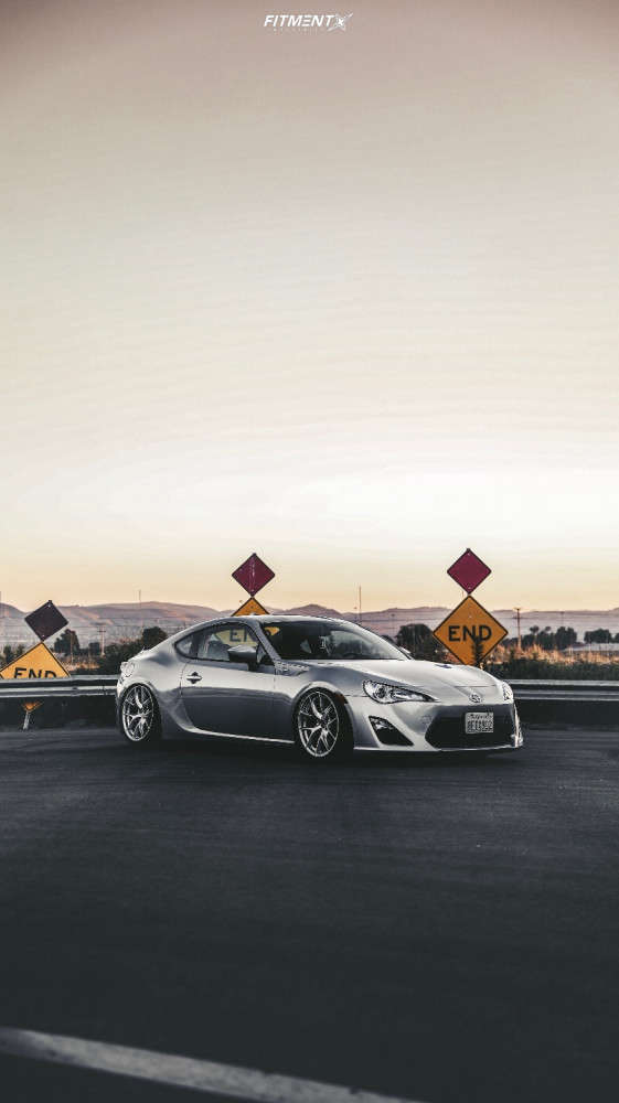 2016 Scion FR-S Base with 18x9 ESR Rf2 and Barum 225x40 on Air ...