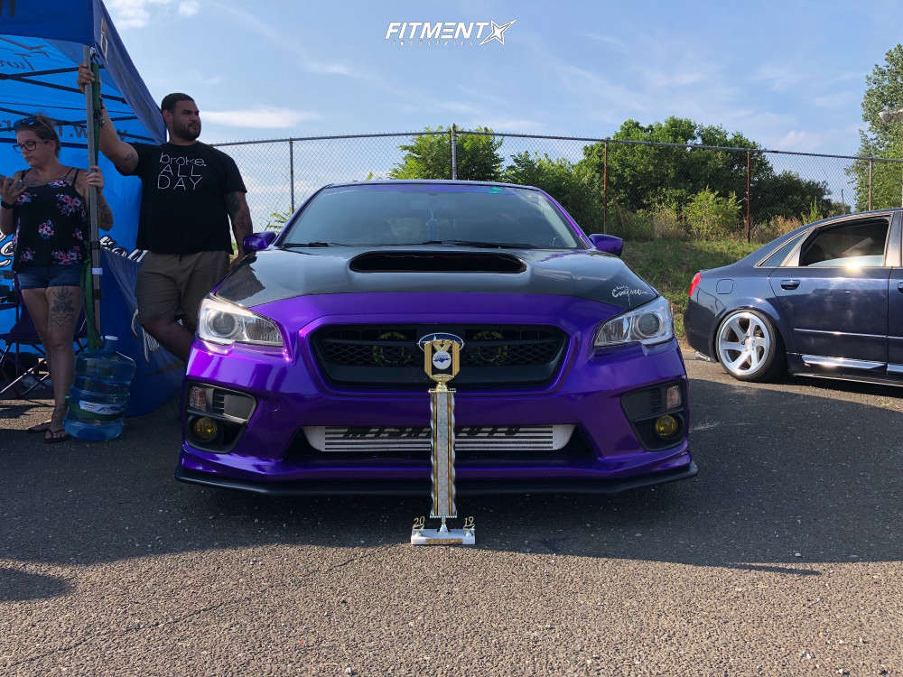 2015 Subaru WRX Base with 18x9.5 ESR Es-16 and Nitto 225x40 on ...