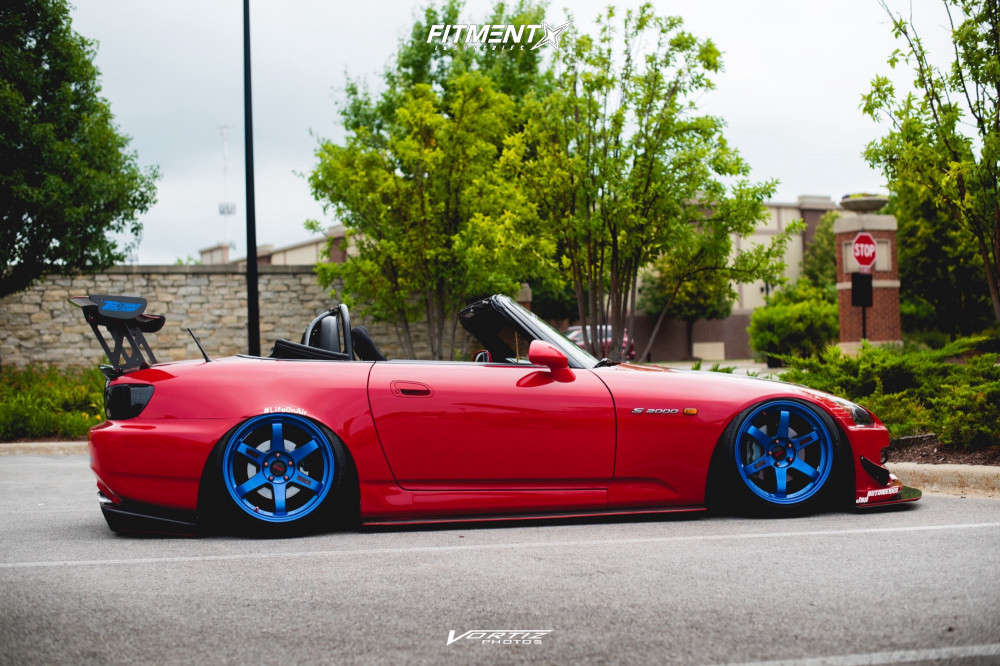 2005 Honda S2000 Base with 18x10 Volk Te37sl and Firestone 255x35 on ...