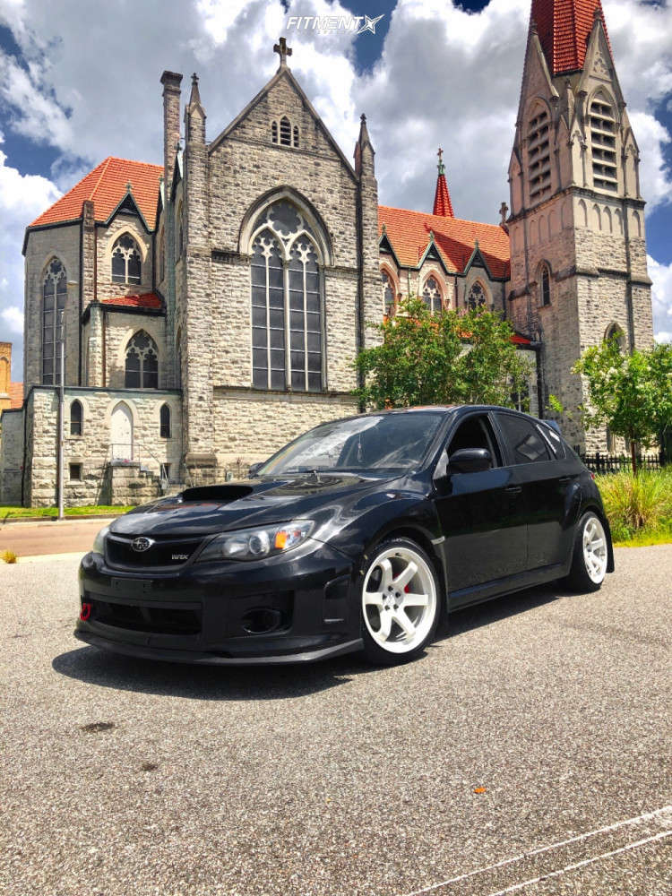 2011 Subaru WRX Base with 18x9.5 Rota Grid and Falken 335x40 on Stock ...