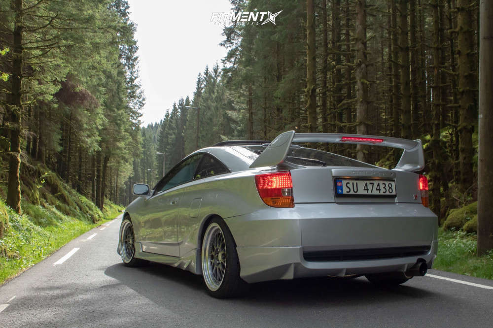 2002 Toyota Celica GTS with 18x8.5 ESR Sr01 and Federal 205x45 on ...