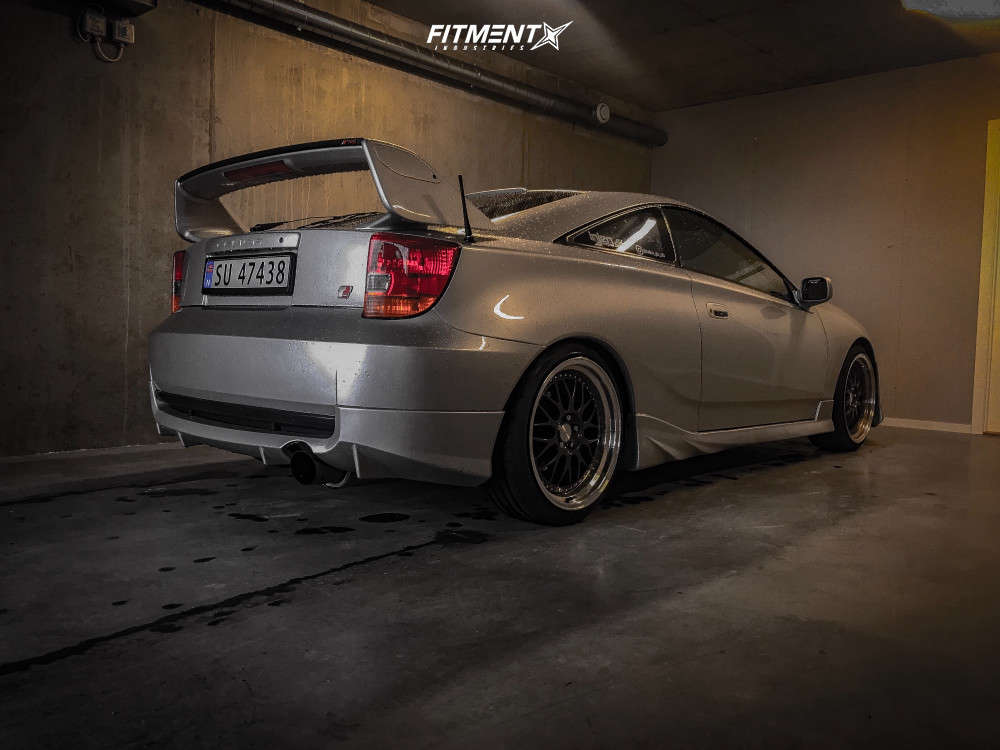2002 Toyota Celica GTS with 18x8.5 ESR Sr01 and Federal 205x45 on ...