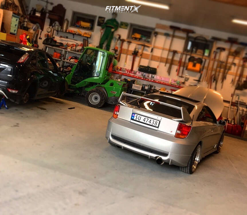 2002 Toyota Celica GTS with 18x8.5 ESR Sr01 and Federal 205x45 on ...