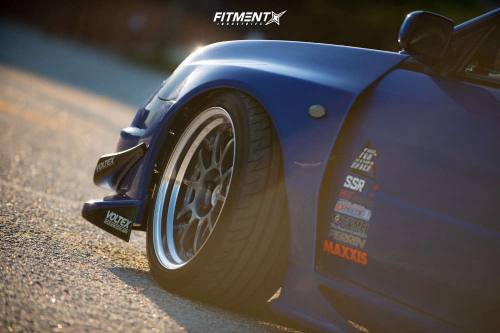 2006 Subaru WRX STI WRX STI with 18x9.5 SSR Sp4 and Federal 275x35 on ...