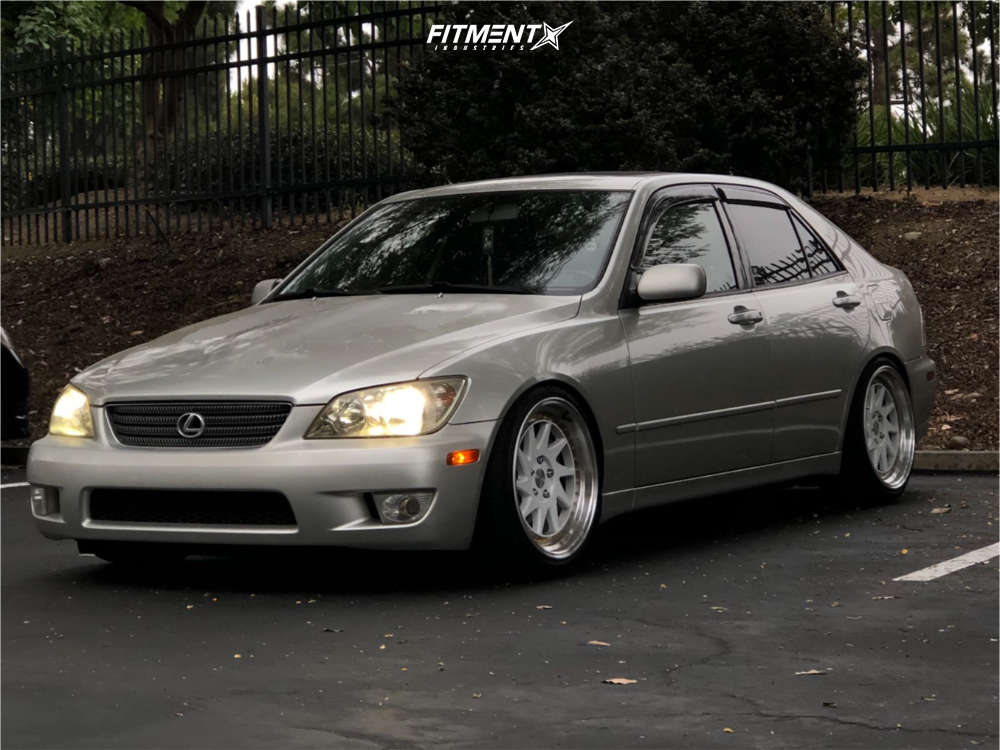 2001 Lexus IS300 Base with 18x9.5 ESR Sr09 and Lexani 225x25 on ...