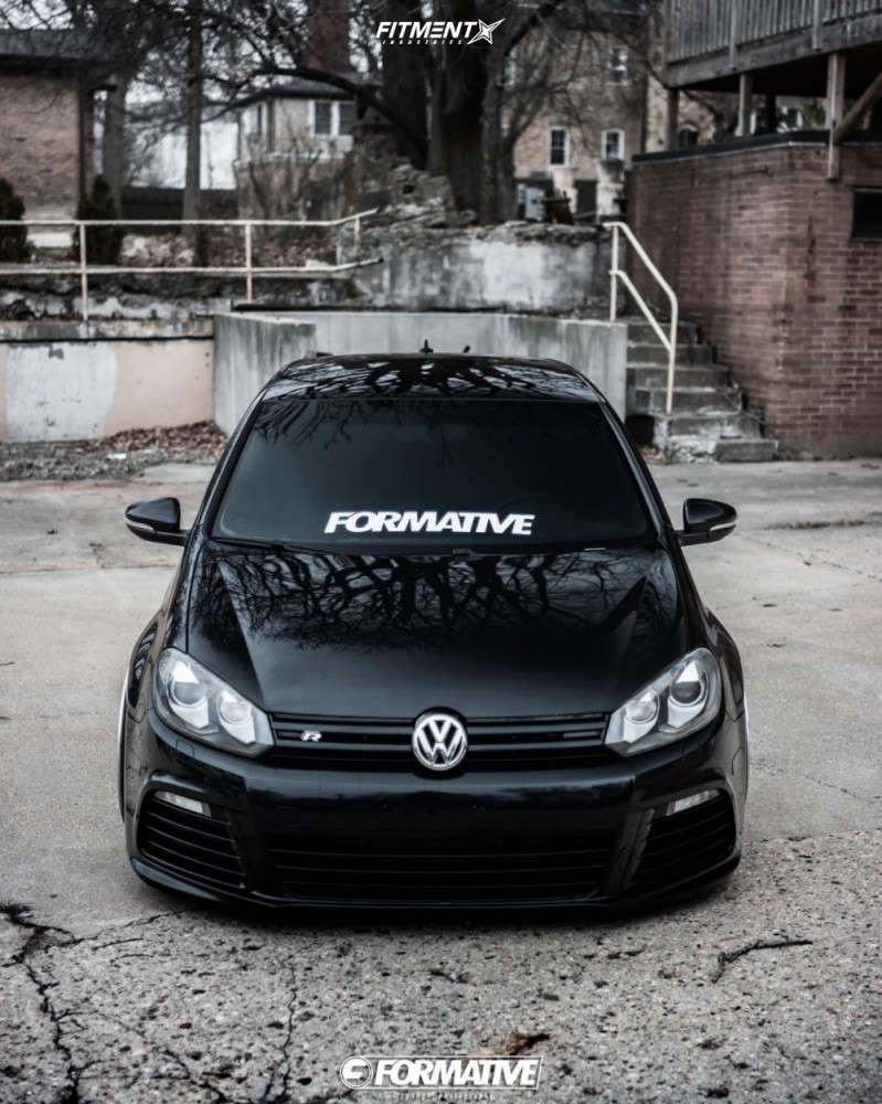 2013 Volkswagen Golf R Base with 18x8.5 Rotiform Tmb and Nankang 205x40 ...