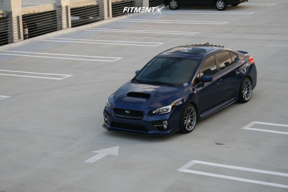 2015 Subaru WRX Limited with 18x9.5 Enkei Ts10 and Hankook 255x35 on ...