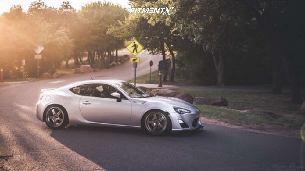 2013 Scion FR-S Base with 18x9 Cosmis Racing Xt-005r and Kenda 235x40 ...
