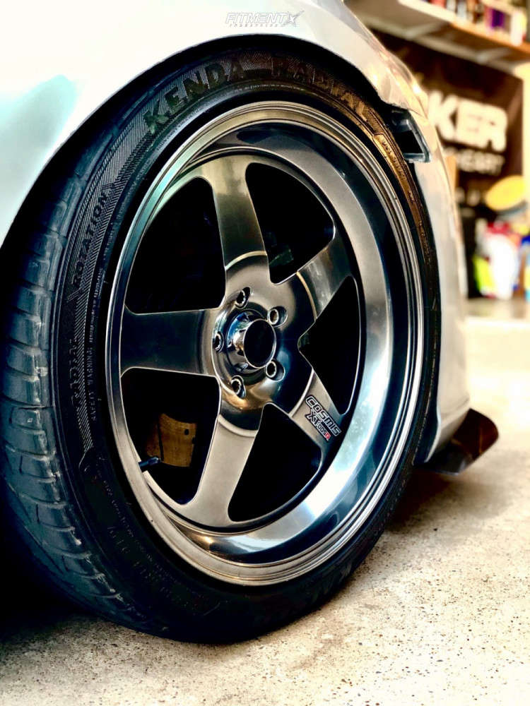 2013 Scion FR-S Base with 18x9 Cosmis Racing Xt-005r and Kenda 235x40 ...