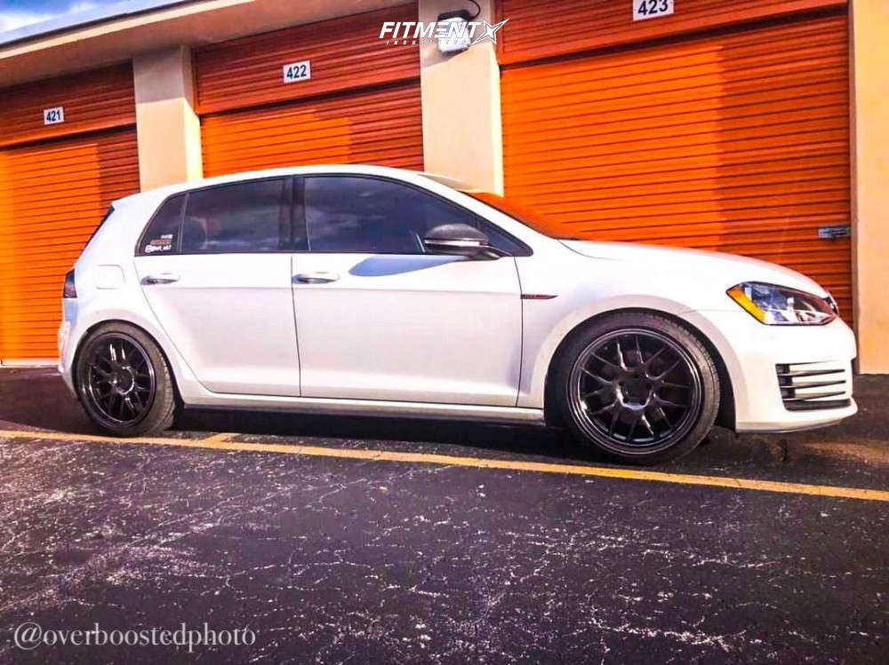 2016 Volkswagen GTI S with 18x9 XXR 530d and Geo-Trac 225x40 on ...