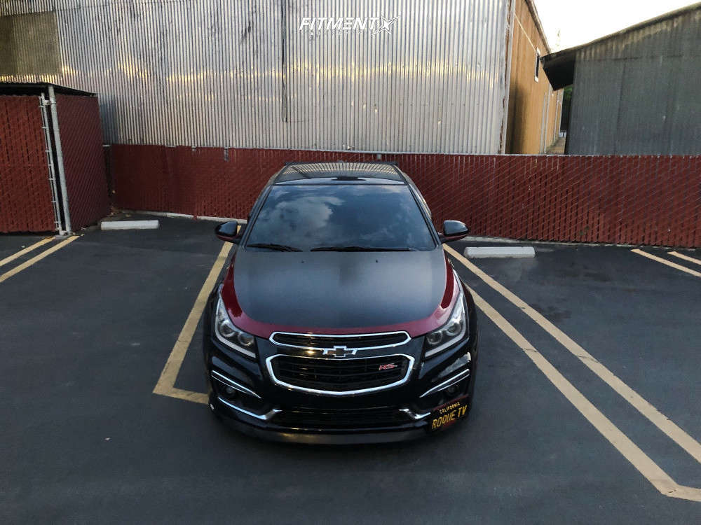 2015 Chevrolet Cruze LT with 18x8.5 G-Line G0001 and General 245x40 on ...