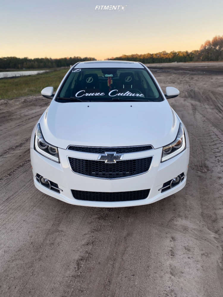 2014 Chevrolet Cruze LT with 17x8 Enkei EDR9 and Kumho 225x50 on ...
