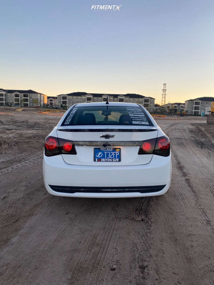 2014 Chevrolet Cruze LT with 17x8 Enkei EDR9 and Kumho 225x50 on ...