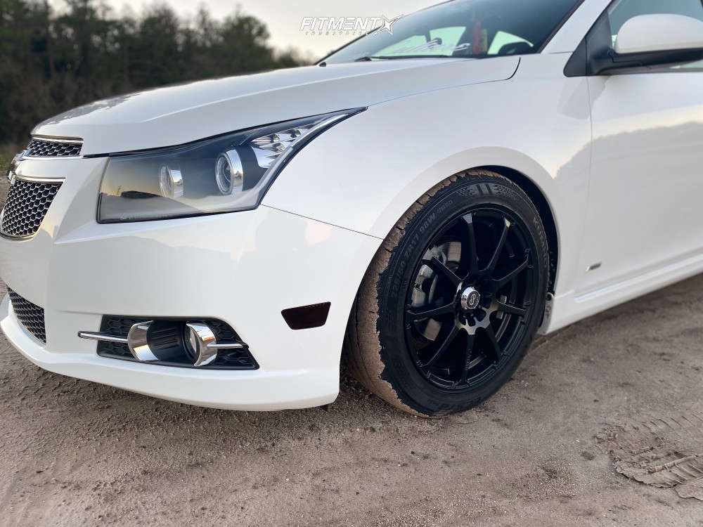 2014 Chevrolet Cruze LT with 17x8 Enkei EDR9 and Kumho 225x50 on ...