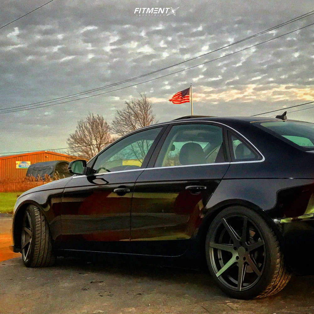 2010 Audi A4 Quattro Base with 19x9.5 Rohana Rc7 and Achilles 255x35 on ...
