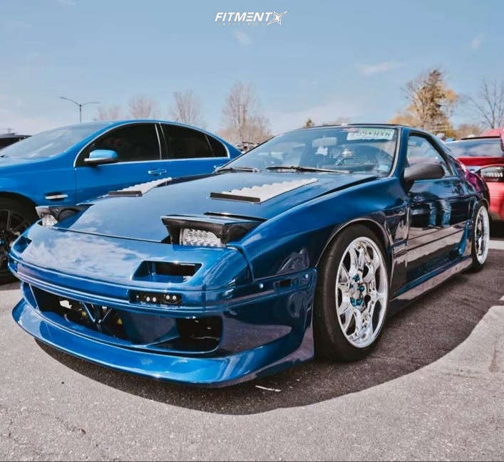 1988 Mazda RX-7 SE with 18x8.5 SSR Agle Strusse and Toyo Tires 225x40 ...