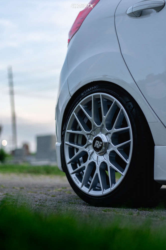 2014 Ford Fiesta ST with 17x8 Rotiform Rse and Firestone 205x40 on ...