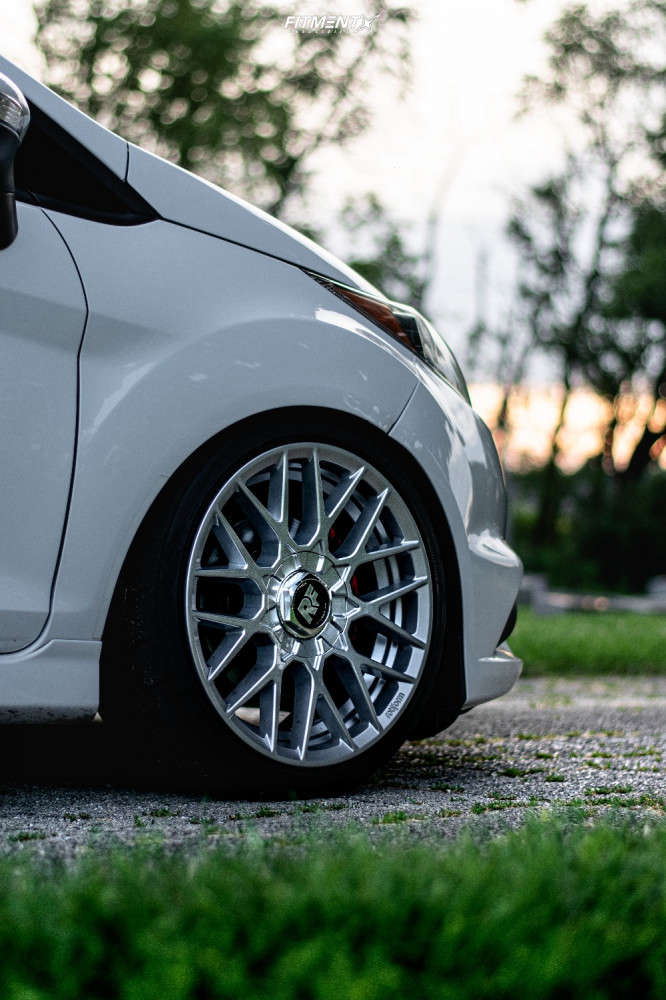 2014 Ford Fiesta ST with 17x8 Rotiform Rse and Firestone 205x40 on ...