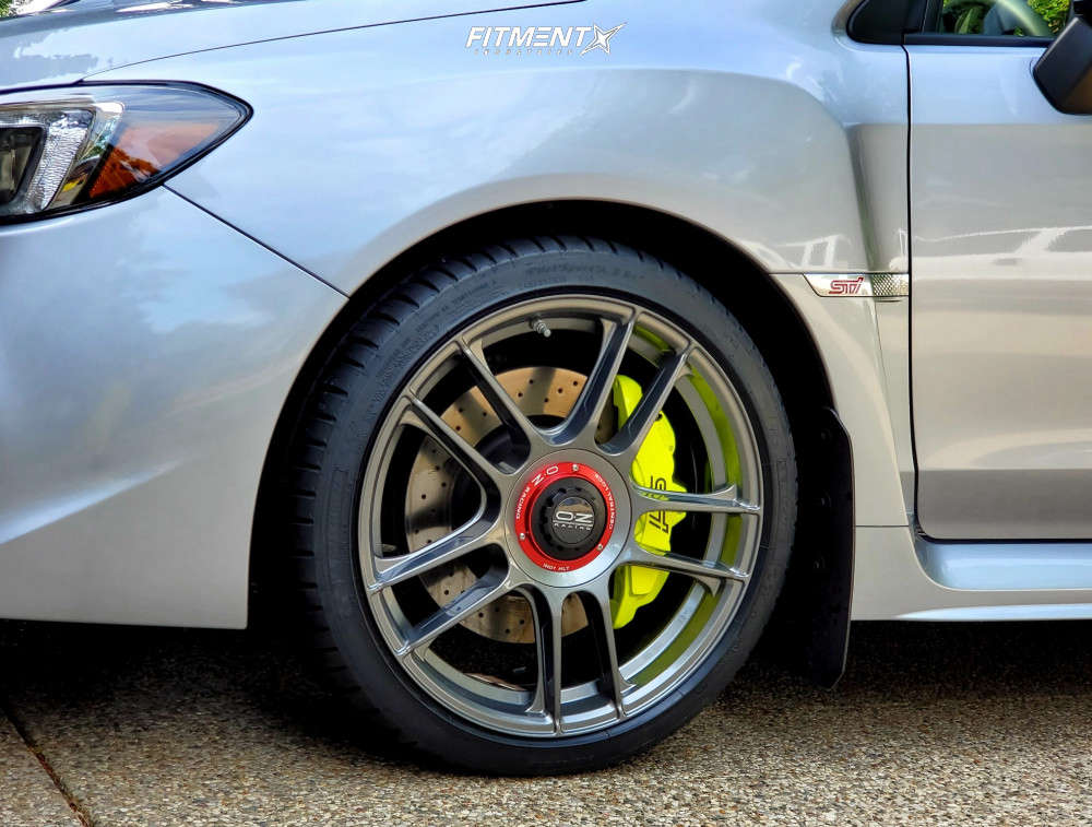 2019 Subaru WRX STI Limited with 19x8.5 OZ Racing Indy HLT and Michelin ...